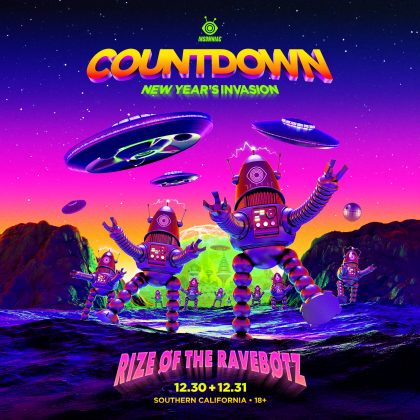 Countdown: New Year’s Invasion - Attack of the Lazer Rayz – RaveBeetle