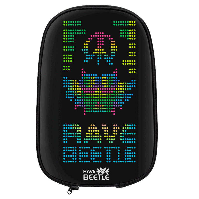 Ravebeetle Anti Theft LED Hydration Packs – Festival Backpack – RaveBeetle
