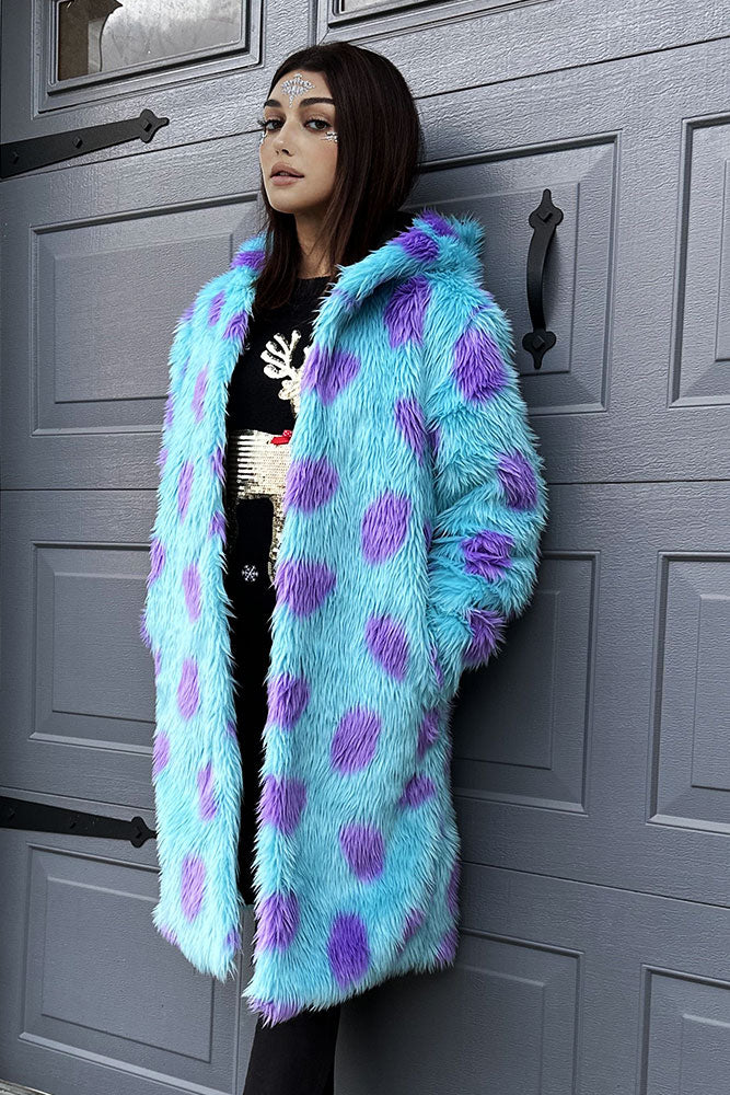 Monster Hood Winter Long Coat – RaveBeetle